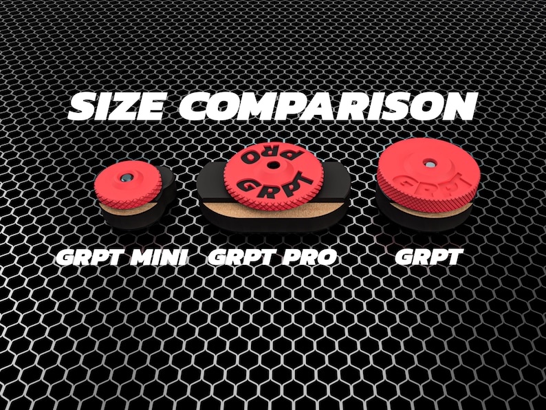 GRPT MINI Magnetic Clamps for Laser Honeycomb Beds | N52 Dual Magnet ...