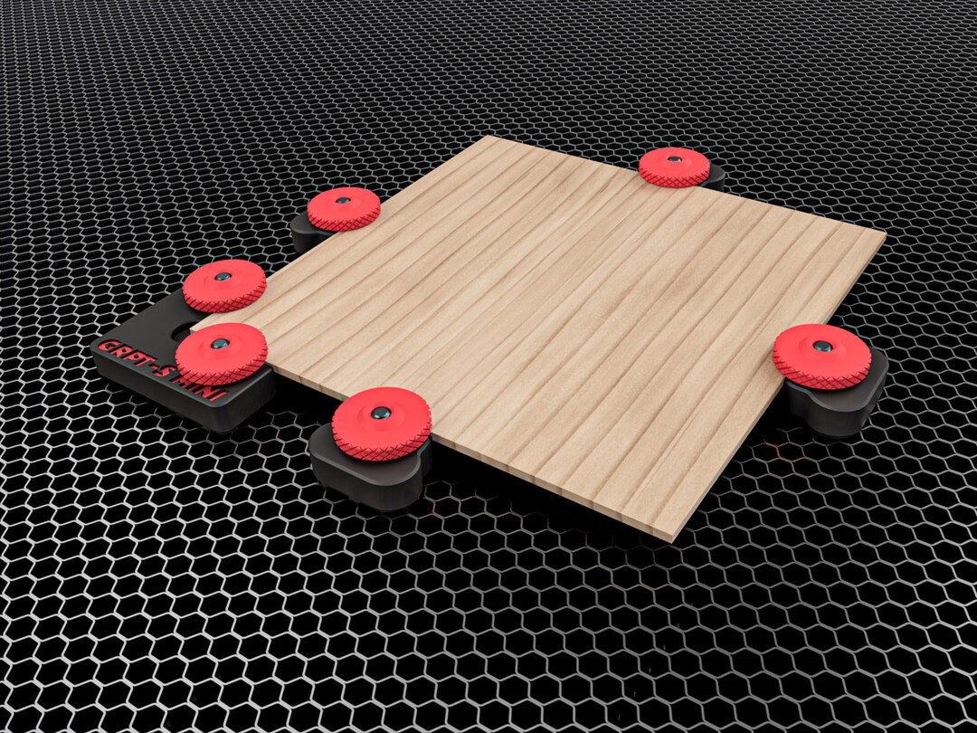 GRPT MINI Magnetic Clamps for Laser Honeycomb Beds | N52 Dual Magnet ...