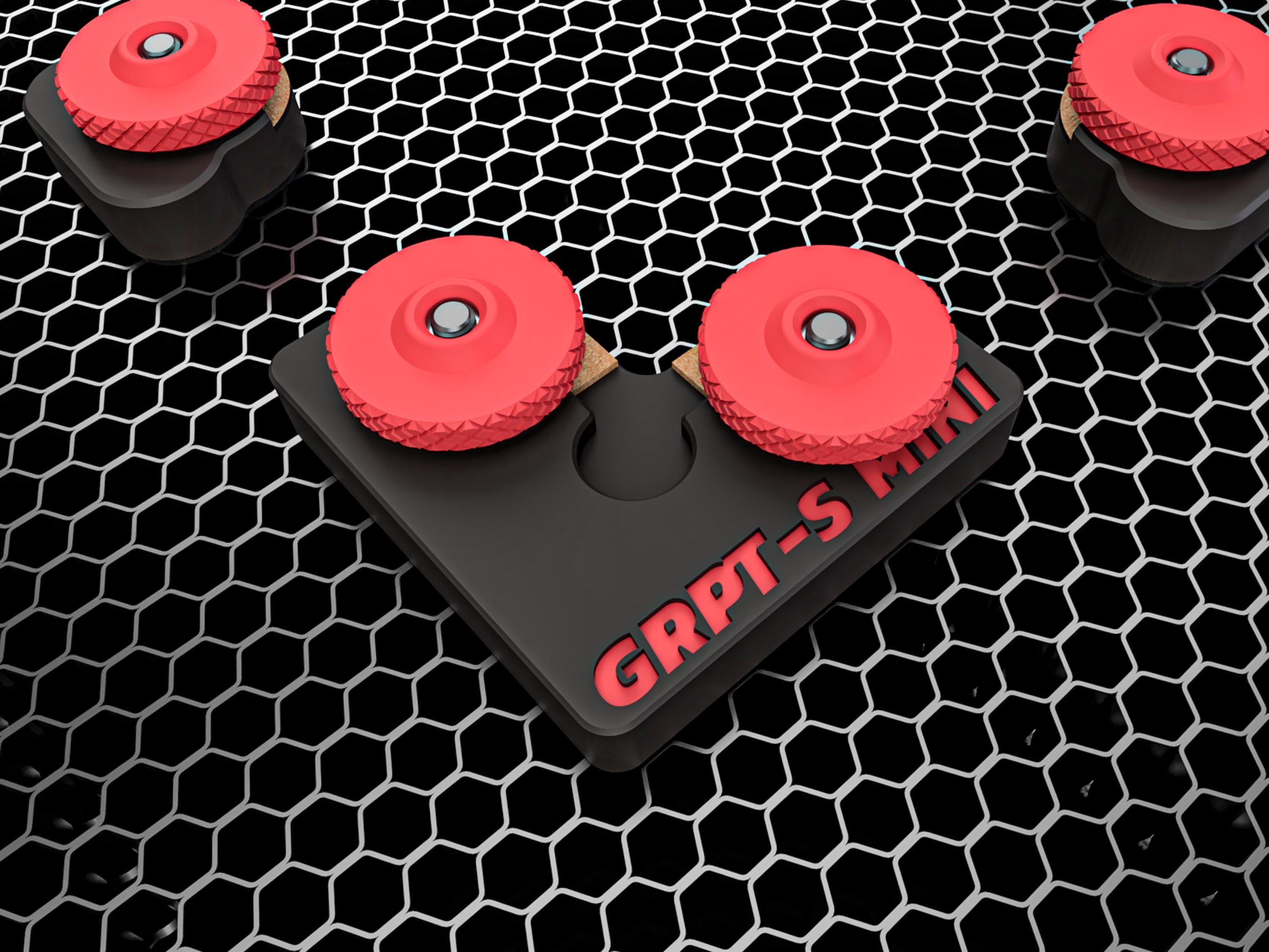 GRPT MINI Magnetic Clamps for Laser Honeycomb Beds | N52 Dual Magnet ...
