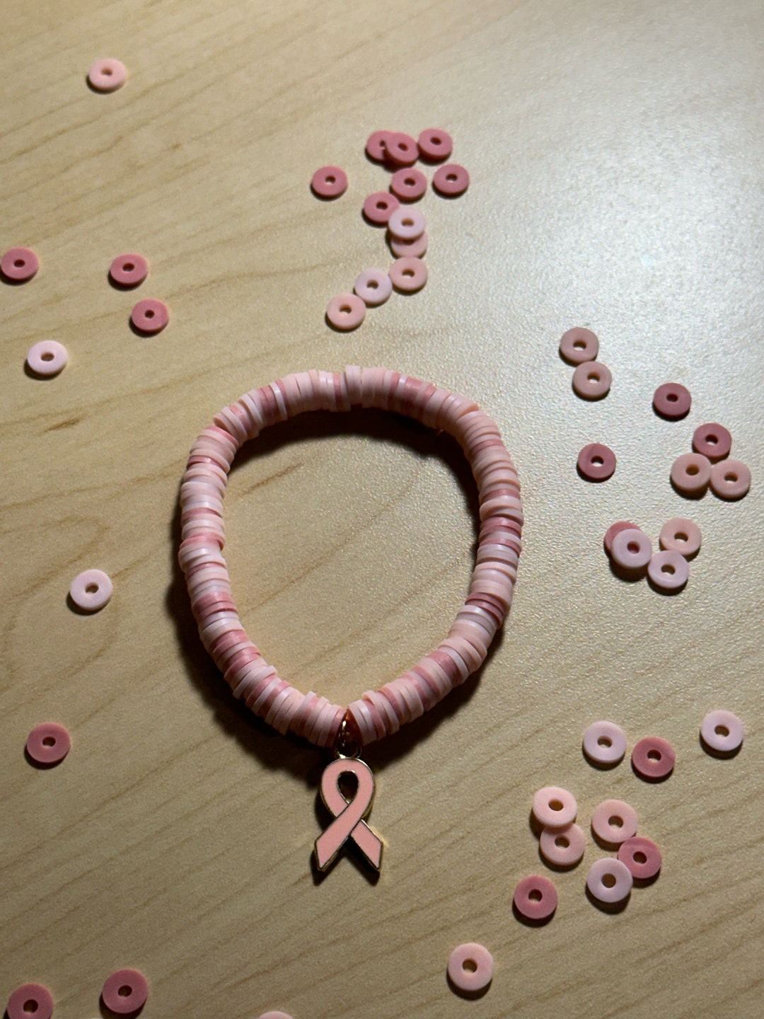 Hope Clay Bead Bracelet - Etsy