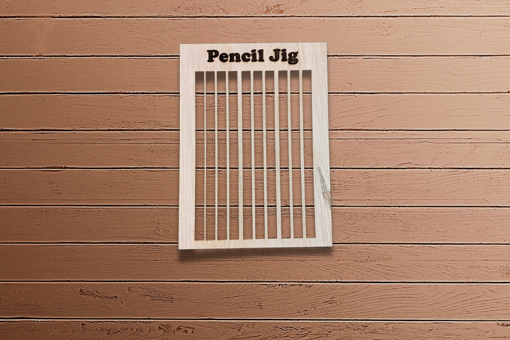 Pencil Jig | Laser Ready Cut File SVG Glowforge Xtool Ortur Omtech CNC ...