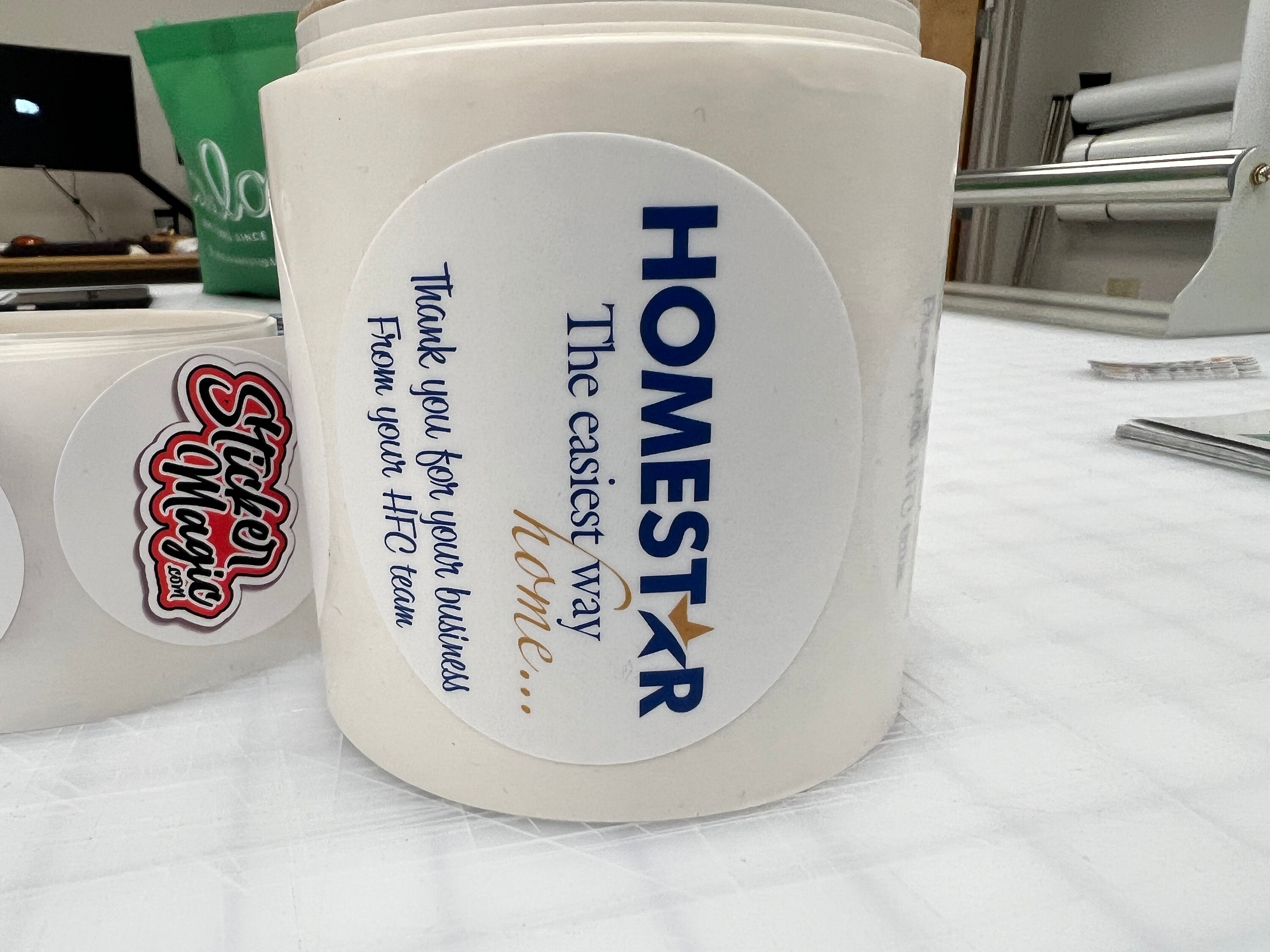 3 Inch Circle Labels on Roll Product Labels Weatherproof - Etsy