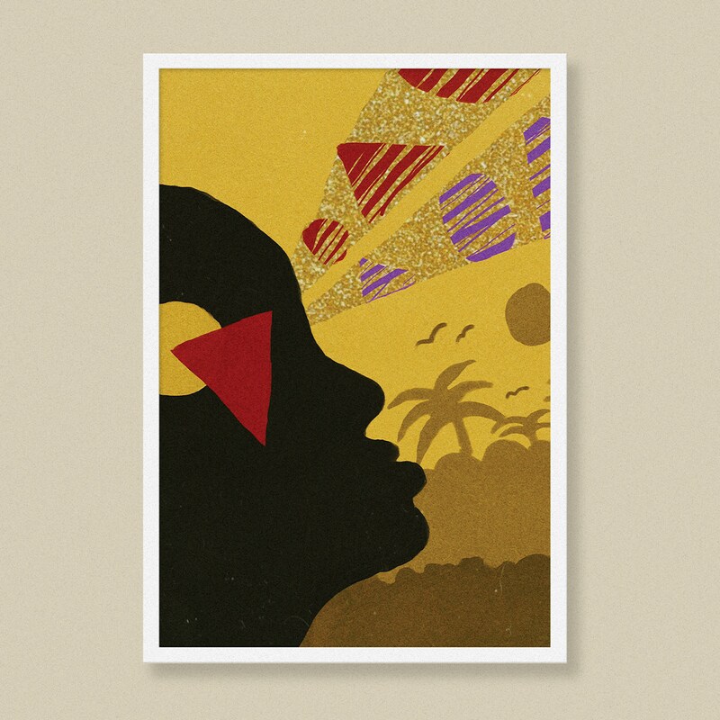 Tribal Poster - Etsy