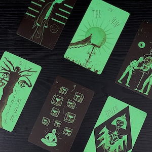 My Strange Tarot Deck and Guidebook, Divination Tool, Modern Tarot Deck ...