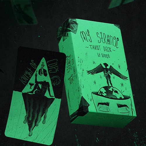 My Strange Tarot Deck and Guidebook Divination Tool Modern - Etsy