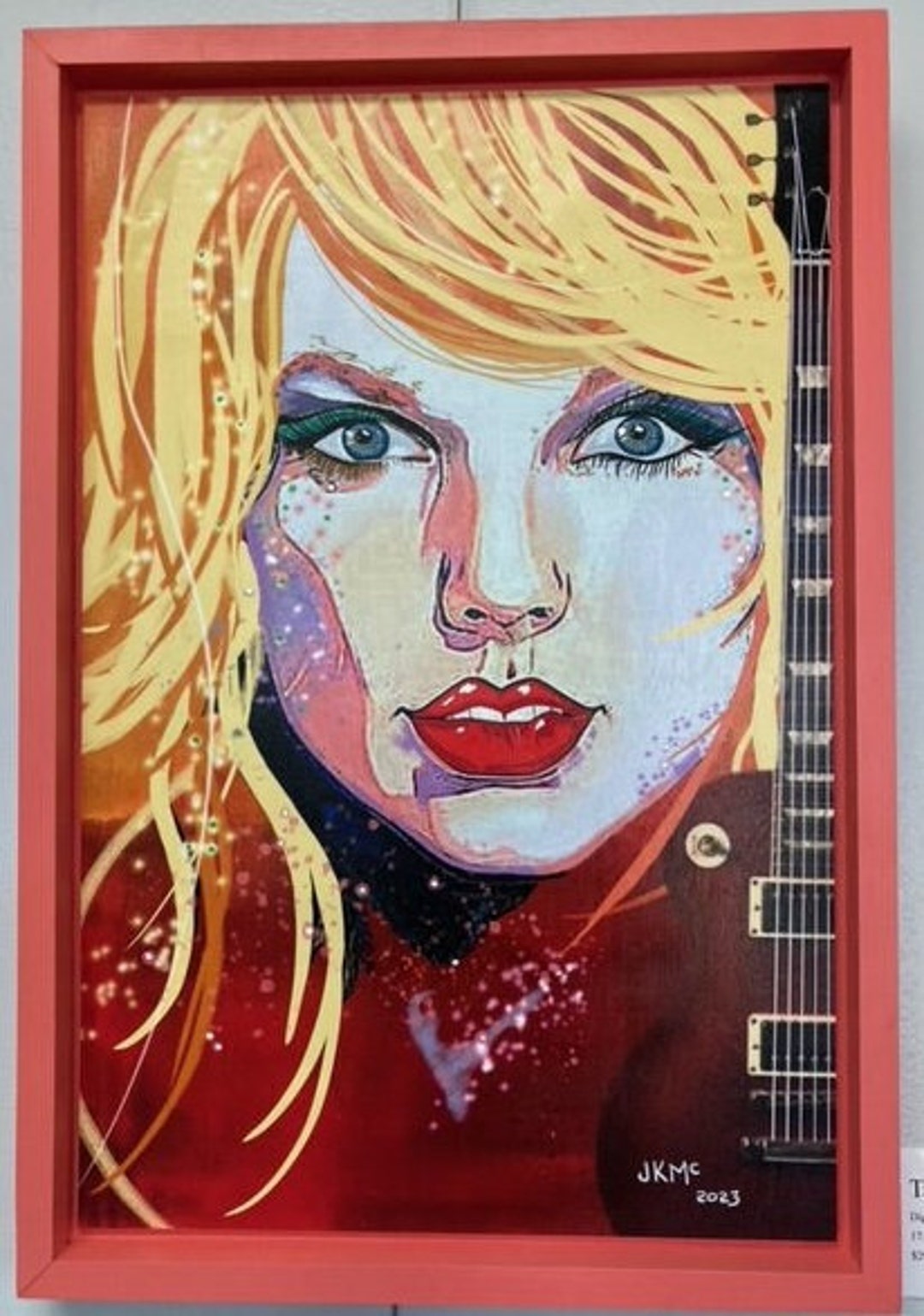 Taylor Swift Artwork, Digital Original, Framed - Etsy