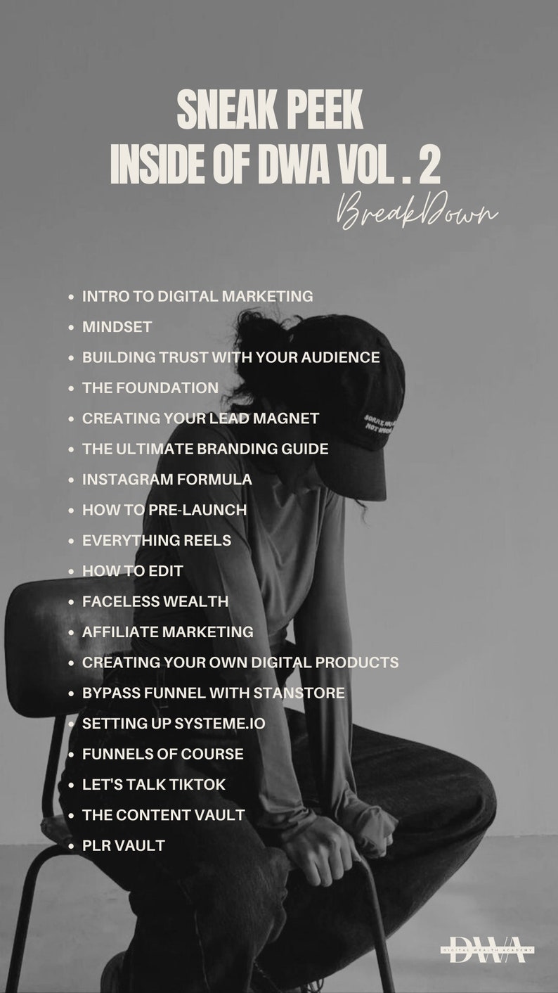 Digital Wealth Academy, DWA Vol.2, Digital Marketing Course, Master ... Digital Wealth Academy, DWA Vol.2, Digital Marketing Course, Master ...