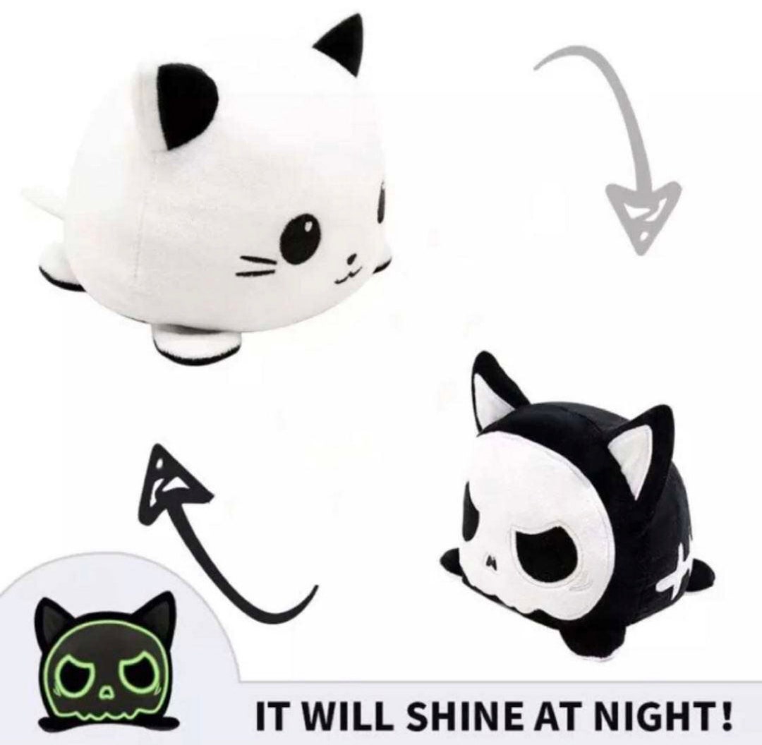 Reversible Cat Plush - Etsy