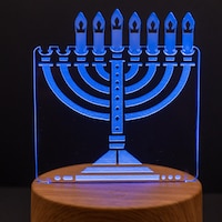 Jewish Bedtime Shema Prayer Personalized Custom Handmade Electric LED ...