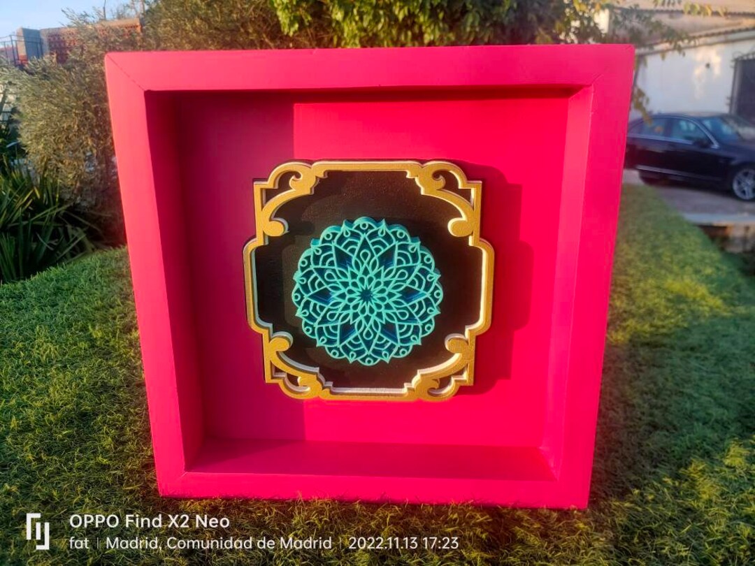 3d Table, 6-layer Mandala - Etsy