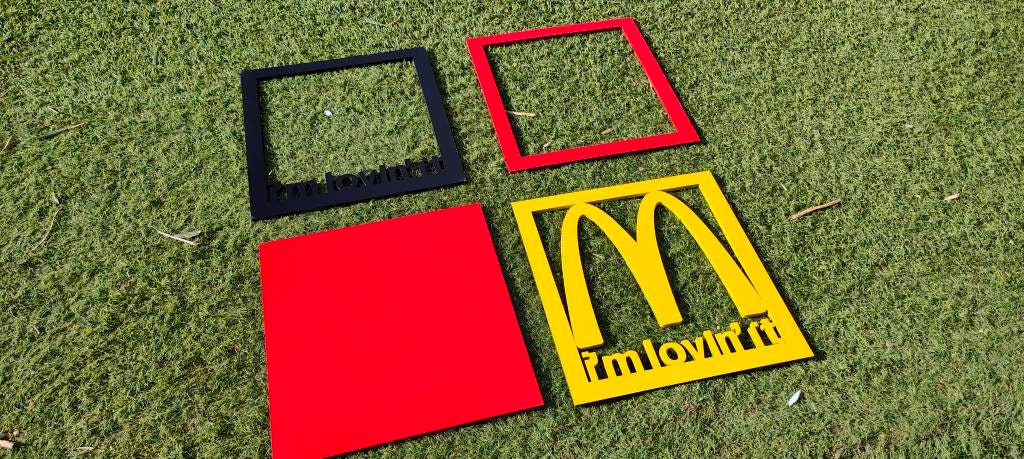 Mcdonald's 3D Frame. - Etsy