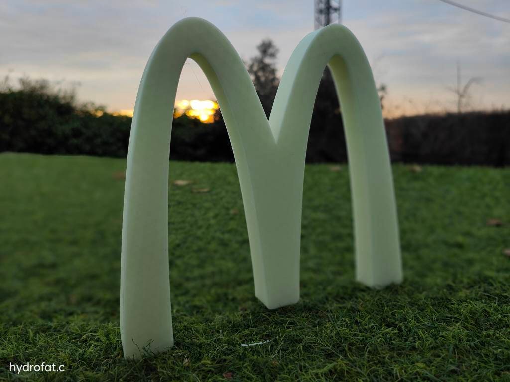 Mcdonalds Fluorescent Letter M - Etsy