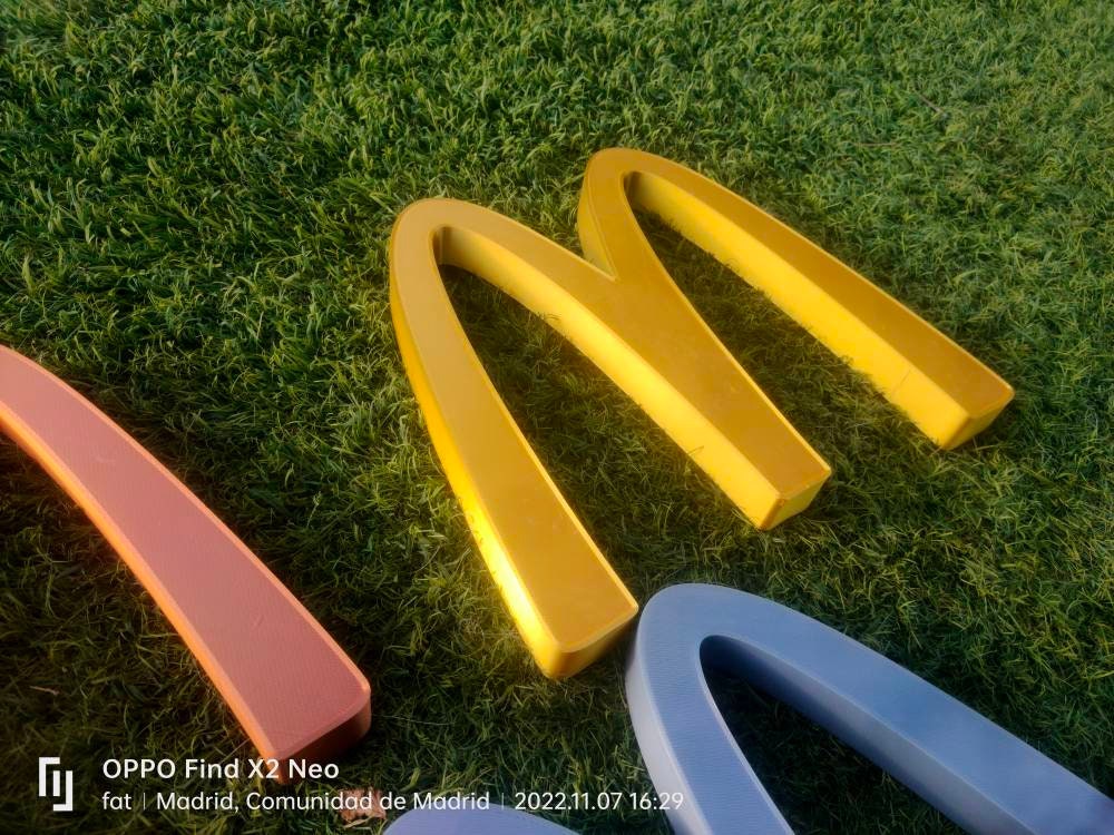 Mcdonalds Letter for Wall or Desktop Decoration. Gift of a Mcdonald's ...