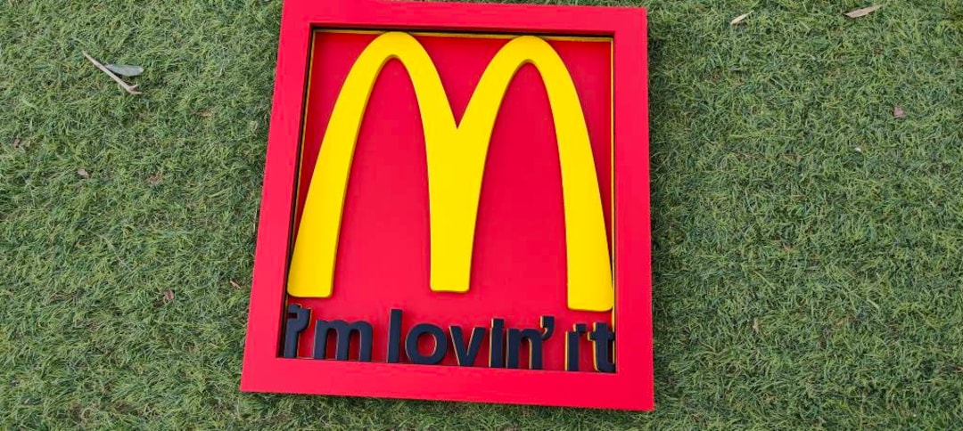 Mcdonald's 3D Frame. - Etsy
