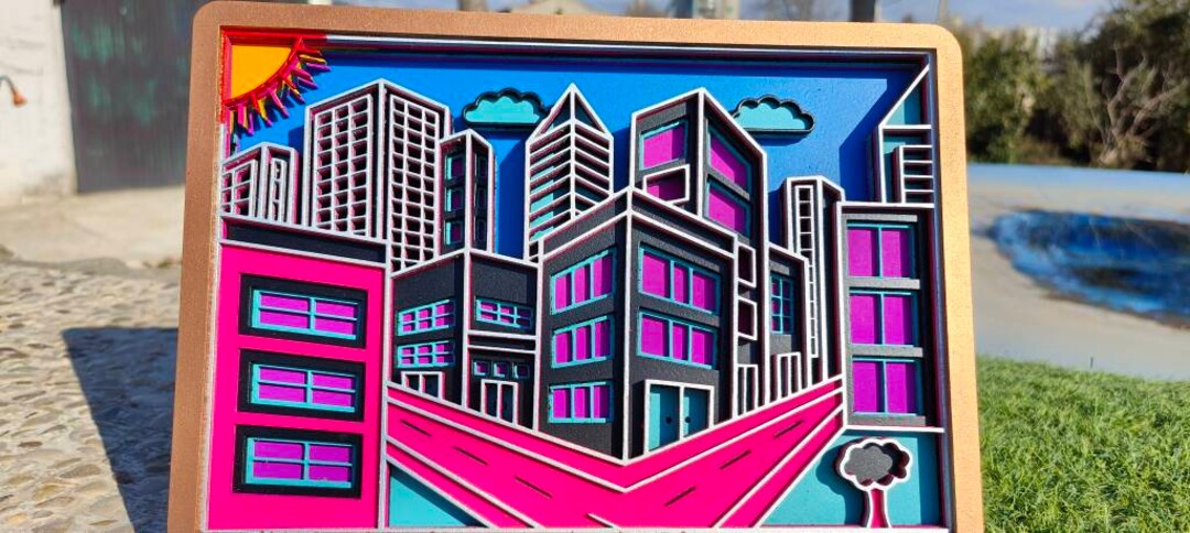 New York Layer to Layer Svg Files, and Obj 7 Layers. Ready to Download ...