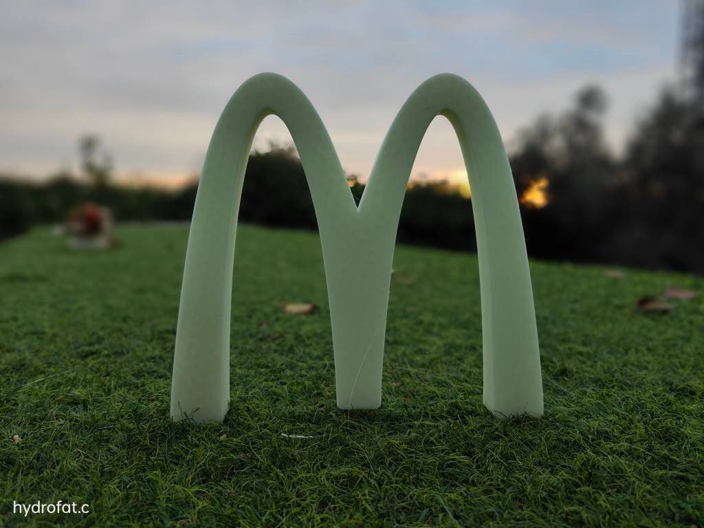 Mcdonalds Fluorescent Letter M - Etsy