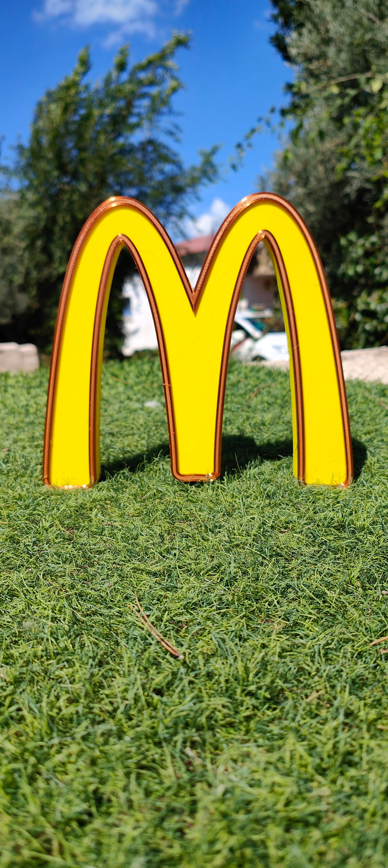Mcdonald's Sign Decoration. Gift a Mcdonald's Keychain. - Etsy