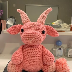 Baby Baphomet Amigurumi Plush | Etsy