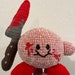Kirby With a Knife-stabby - Etsy
