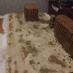 Tabletop Wargame Terrain Board Custom Built - Please Read Description ...