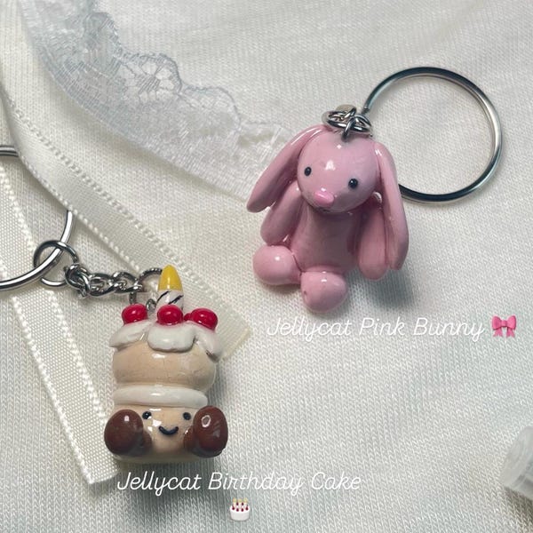 Jellycat Keychains - Etsy