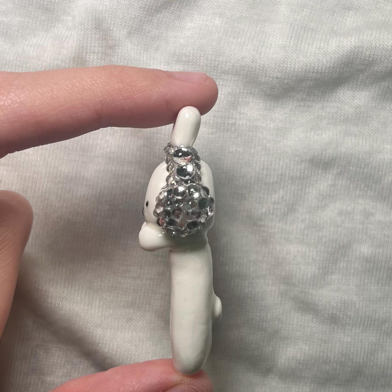 Miffy Hipper With Rhinestone Headphones Phone Accessories - Etsy