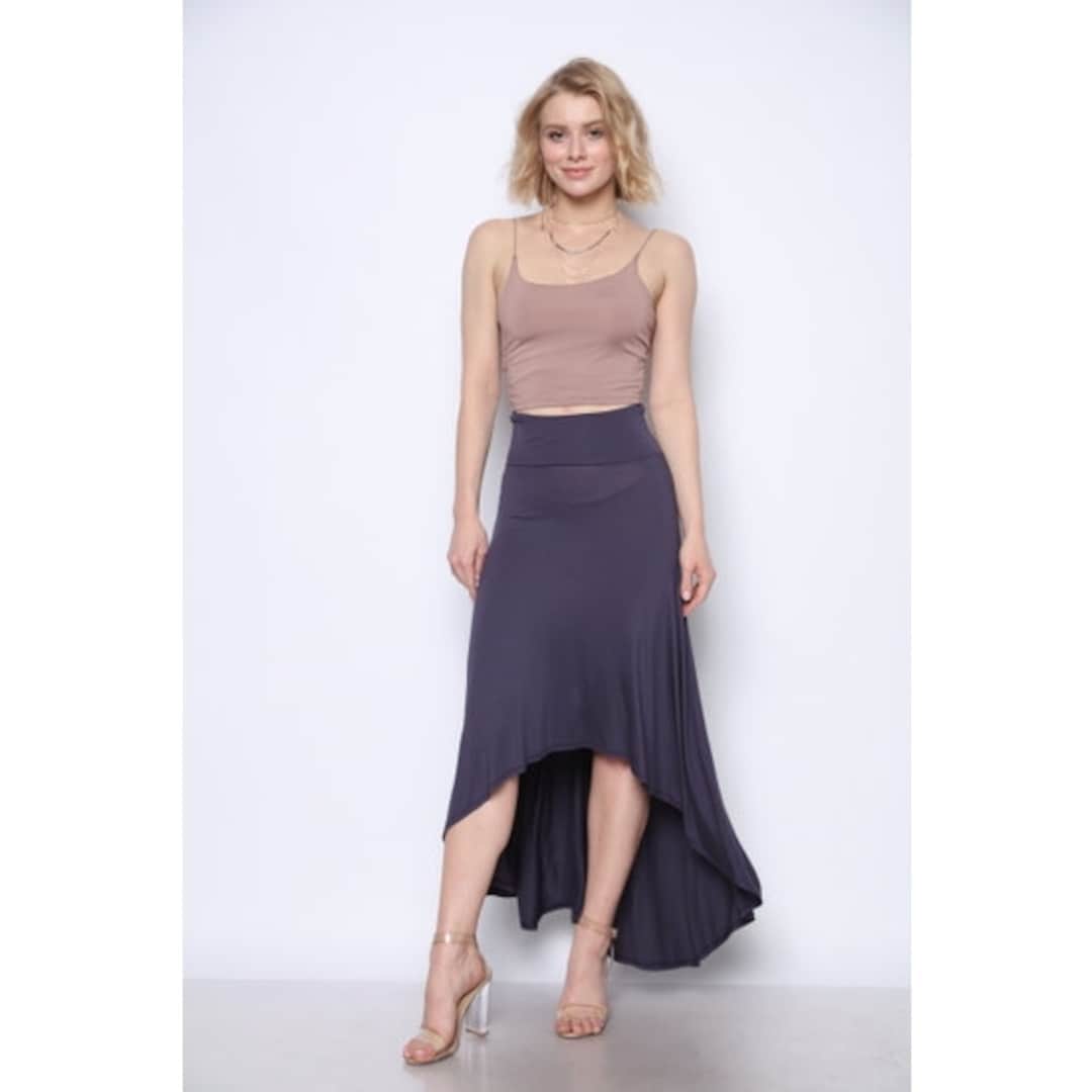 Hi-lo Maxi Skirt - Etsy