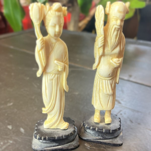 Chinese Carved Bone - Etsy