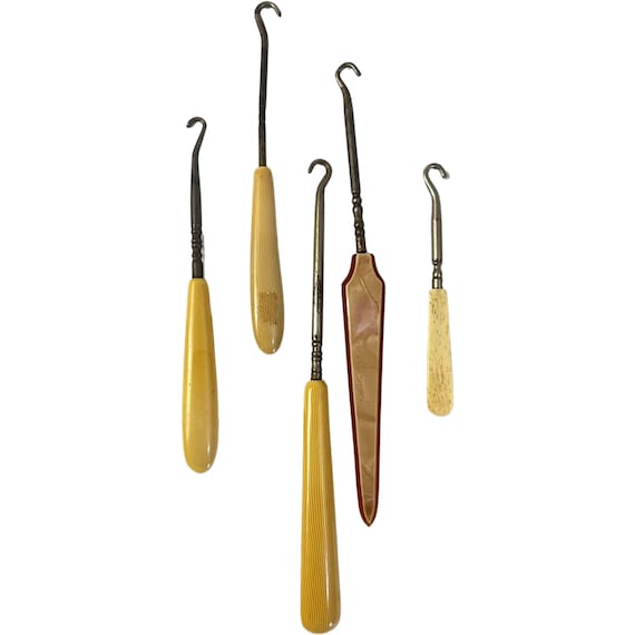 Antique Button Hook Collection, Late 19th - Early 20t… - Gem