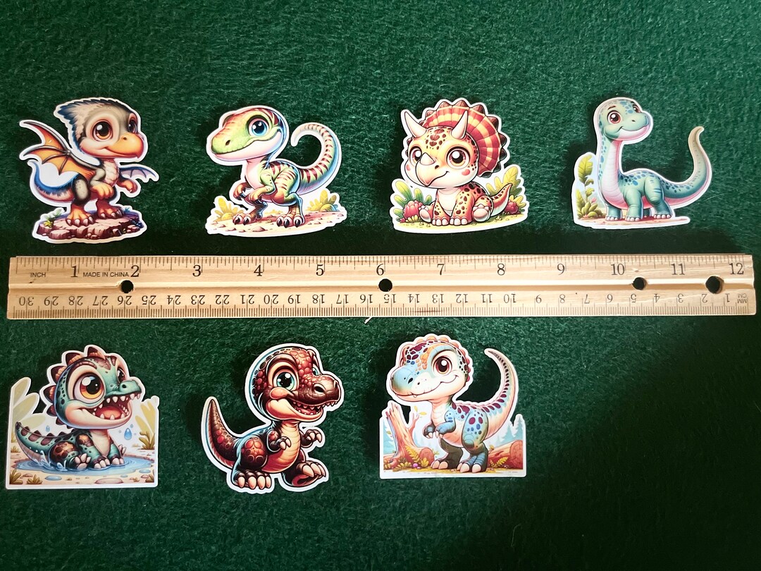Dino Sticker for Kids Dinosaur Stickers for Notebook Stickers for ...