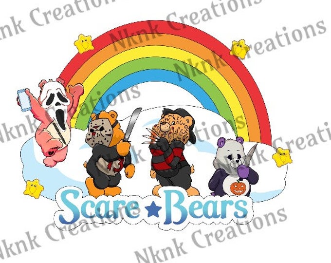 Scare Bears Digital Download - Etsy
