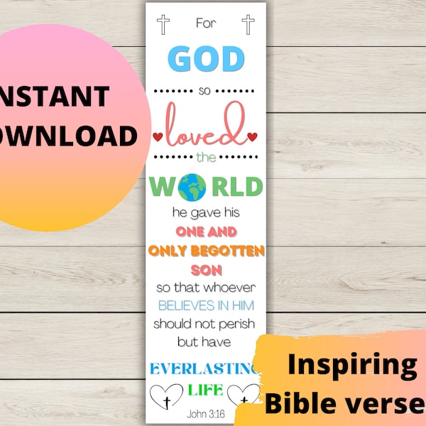John 3 16 - Etsy