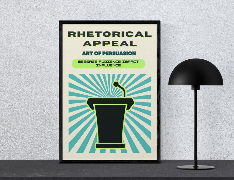 Ethos Pathos Logos Poster Rhetorical Appeals Anchor Chart for English ...