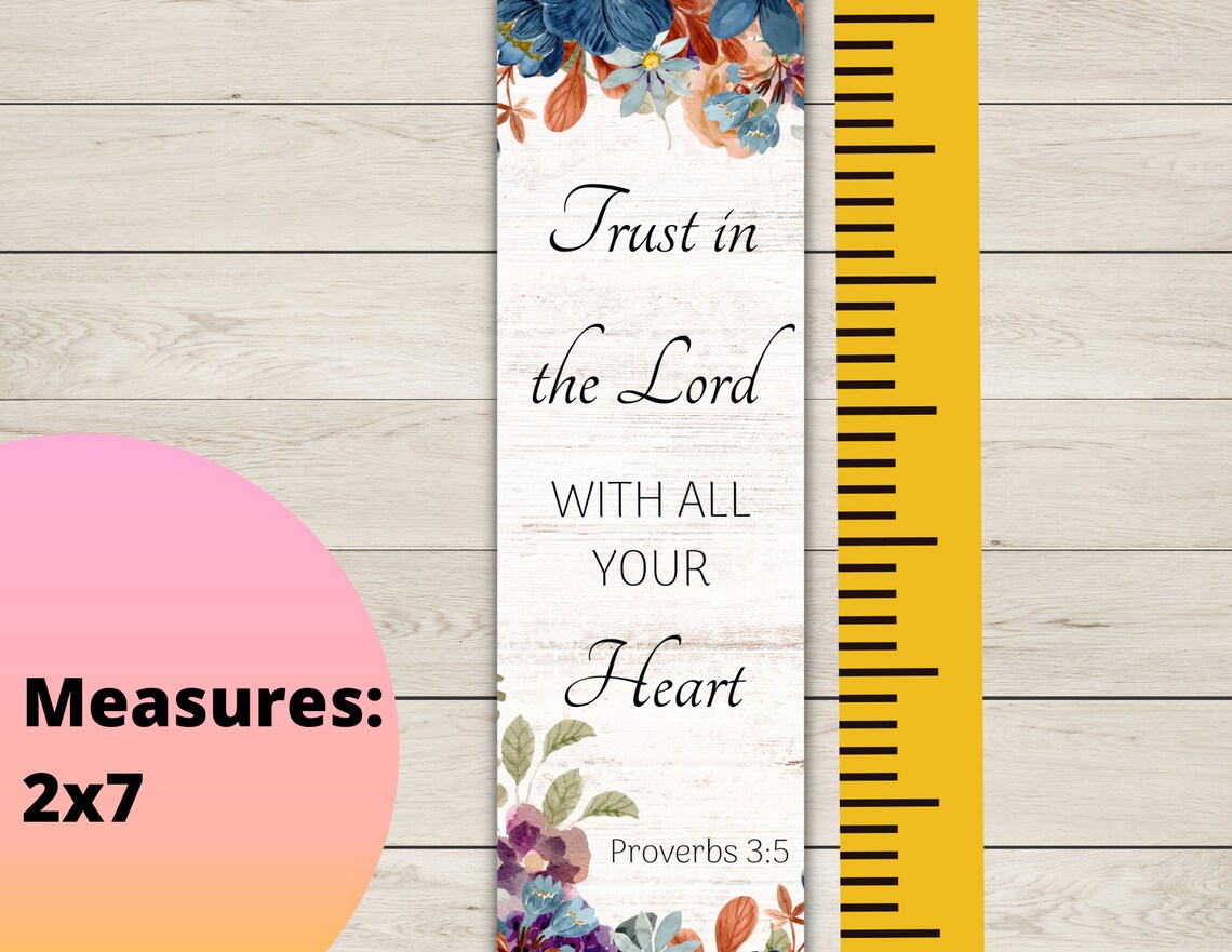 PRINTABLE CHRISTIAN BOOK Marks Set of 6, Instant Download Bookmarks ...