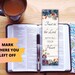 PRINTABLE CHRISTIAN BOOK Marks Set of 6, Instant Download Bookmarks ...