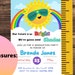 Our Future is so Bright Kindergarten Graduation Invitation, Preschool ...