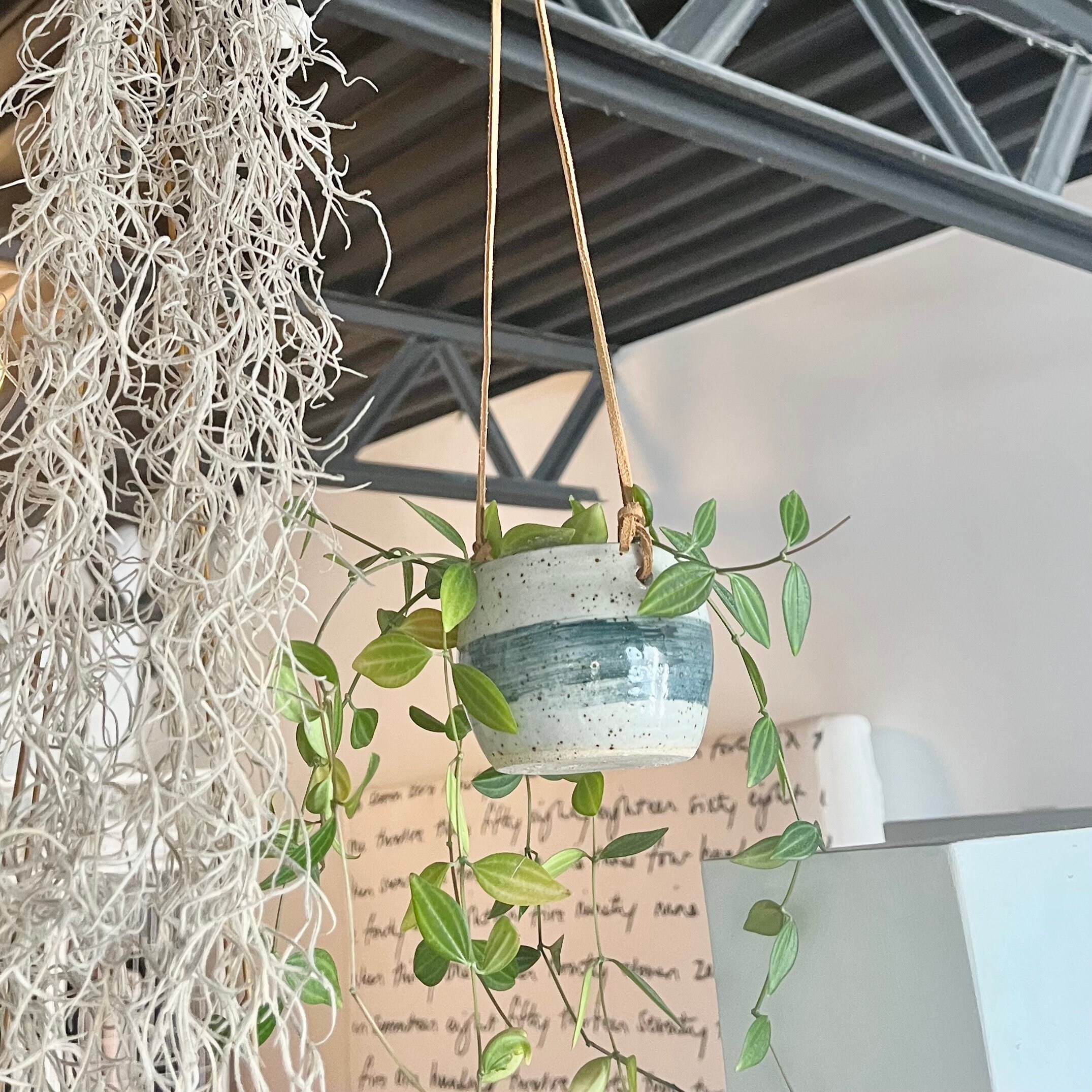 Small Handmade Hanging Planter - Etsy