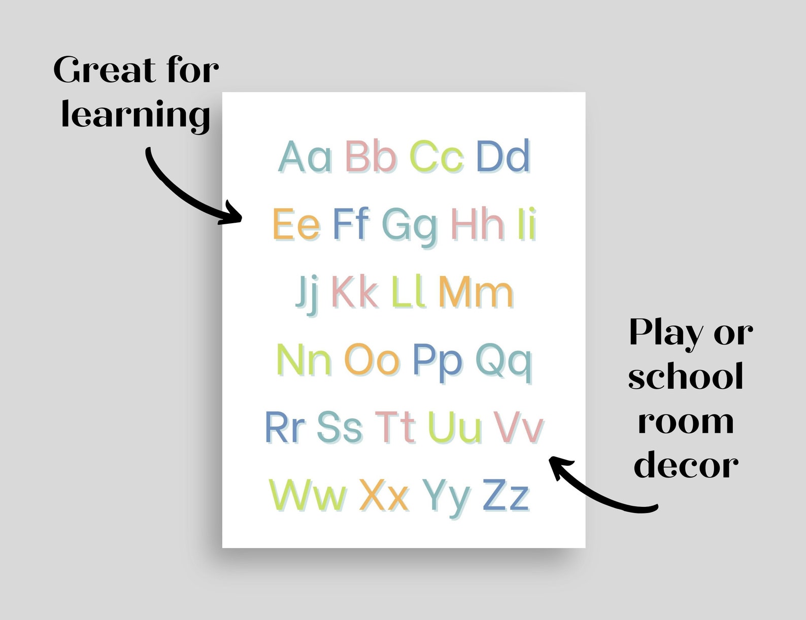 Alphabet | Numbers | Days of the Week | Printable | Download ...