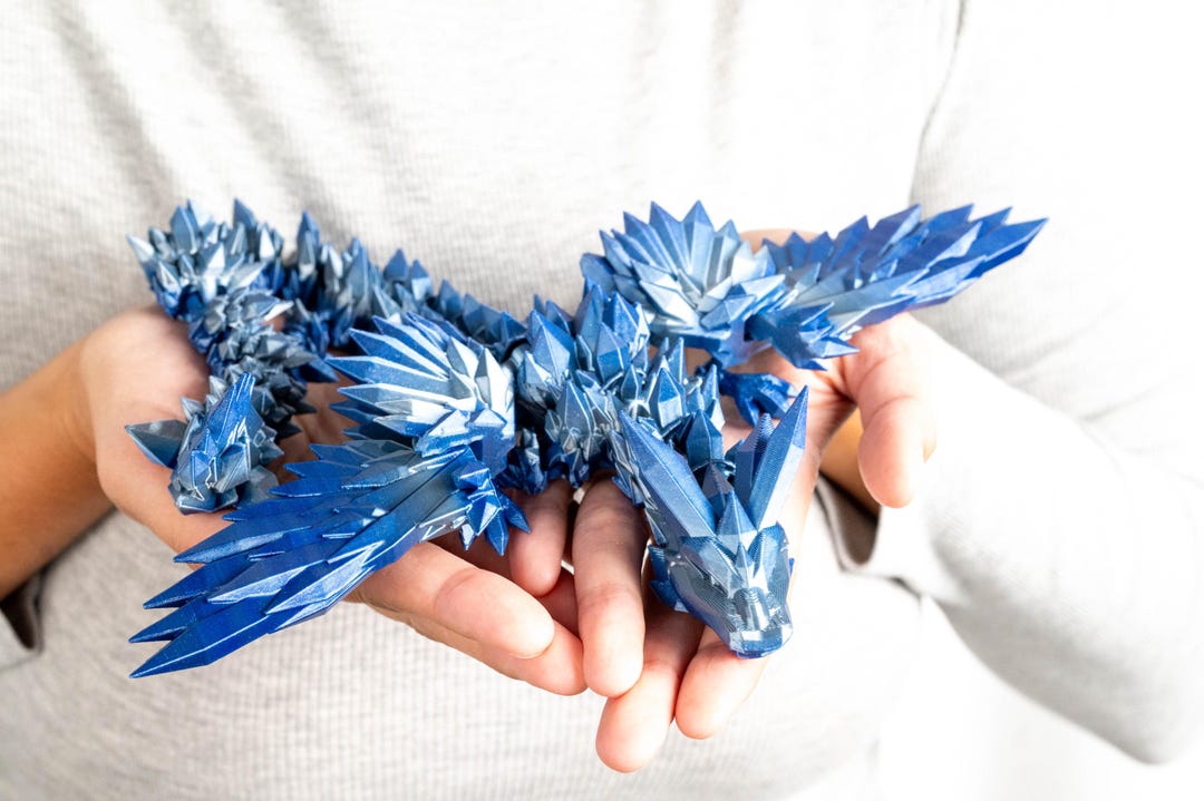 Crystalwing Dragon Wings of Fire Fully Articulated 3D Printed - Etsy UK
