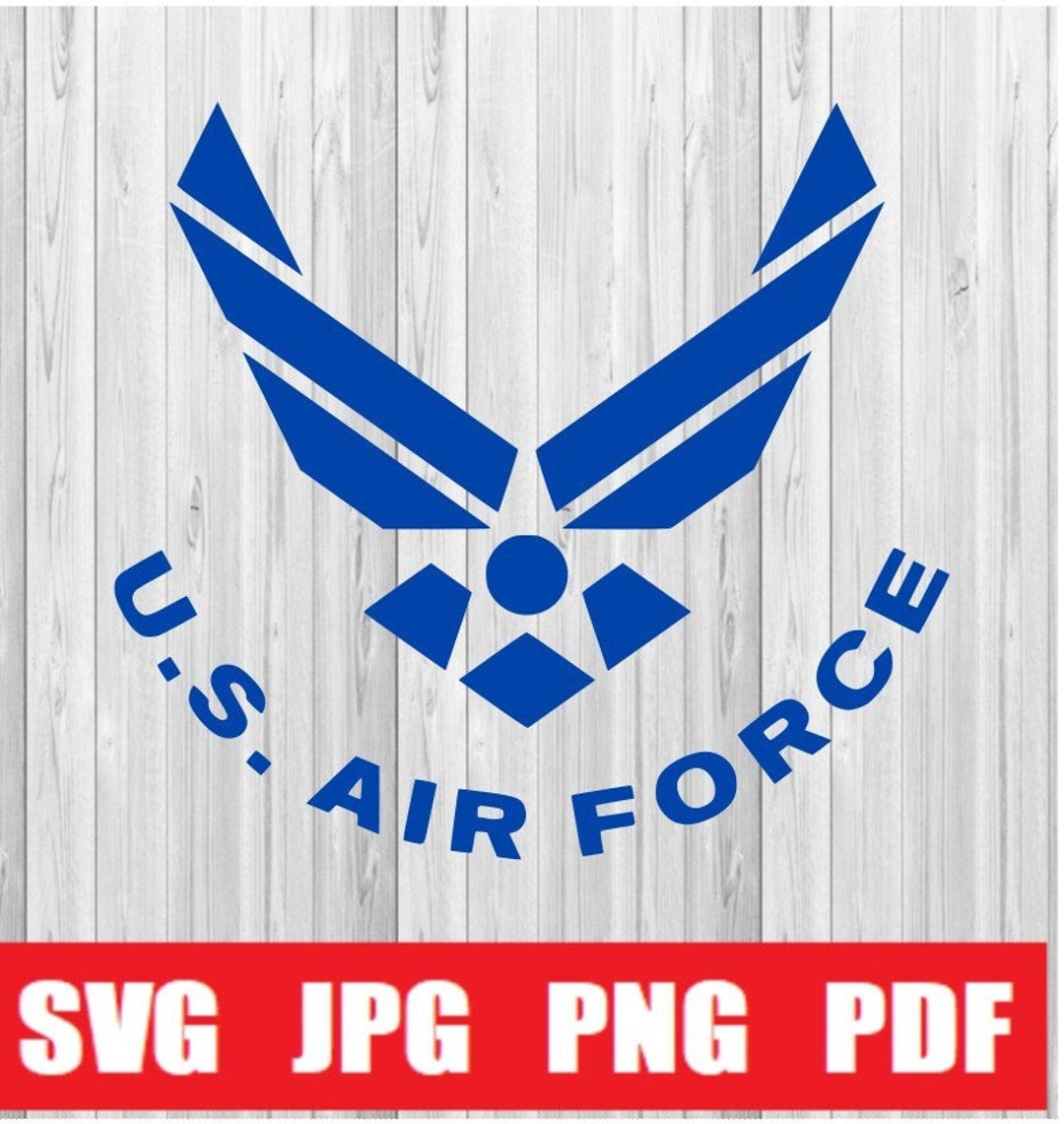 US Air Force SVG File, Cricut File, Silhouette File - Etsy