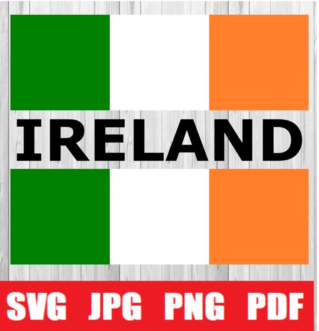 Ireland SVG File, Cricut File, Silhouette File - Etsy