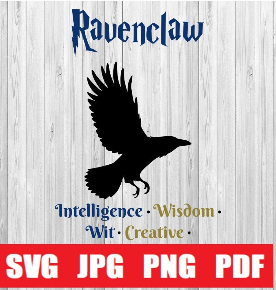 Ravenclaw SVG File, Cricut File, Silhouette File - Etsy