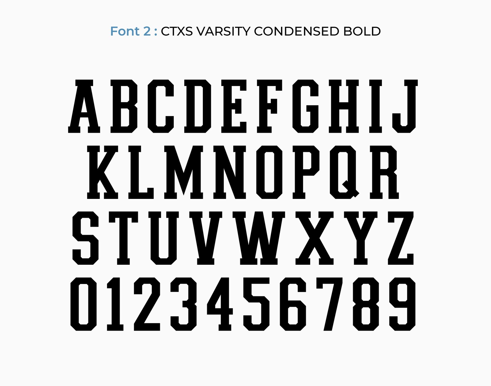 Varsity Fonts Condensed TTF SVG College Fonts for Cricut Block Font ...