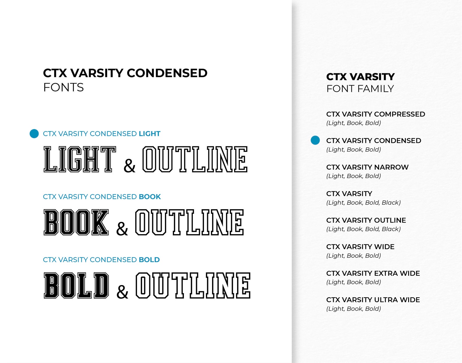 Varsity Font SVG TTF Condensed Light, College Font Svg Sports Font Svg ...