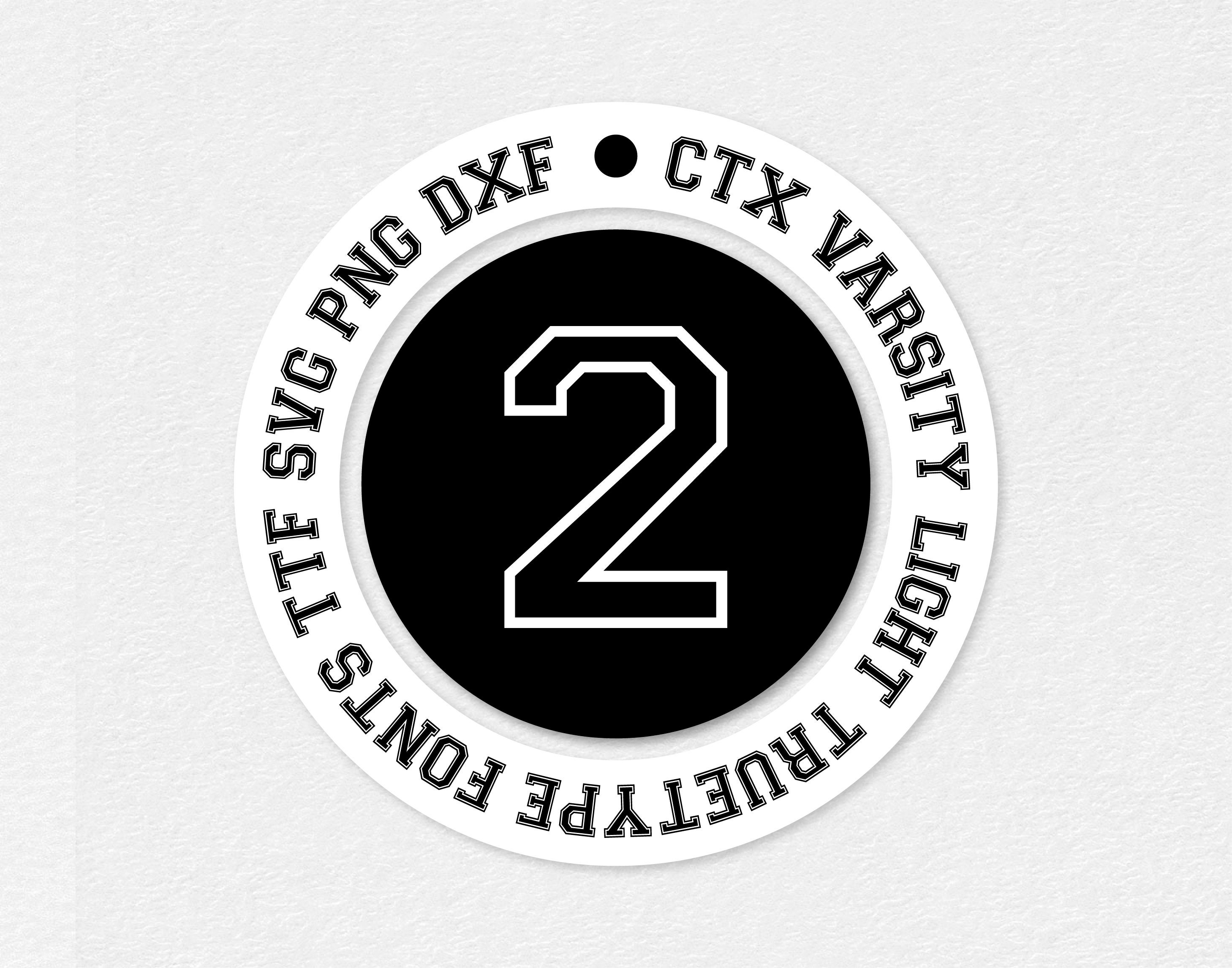 Varsity Font SVG TTF Light, College Font Svg Sports Font Svg School ...