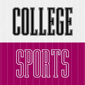 Varsity Tall Fonts TTF SVG DXF Taller Sport Fonts for Cricut Jersey ...