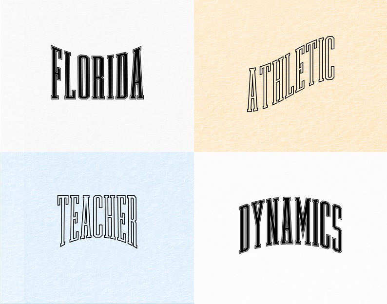 Varsity Super Tall Fonts TTF SVG DXF Super Tall Sport Fonts for Cricut ...