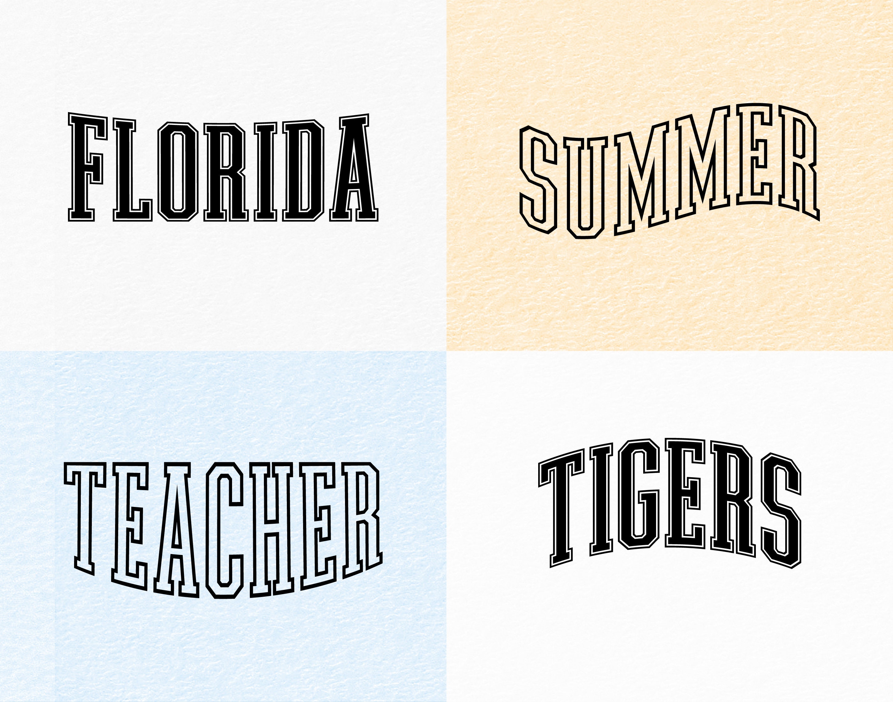 Varsity Fonts Tall TTF SVG College Fonts, Sports Font Svg, School Font ...