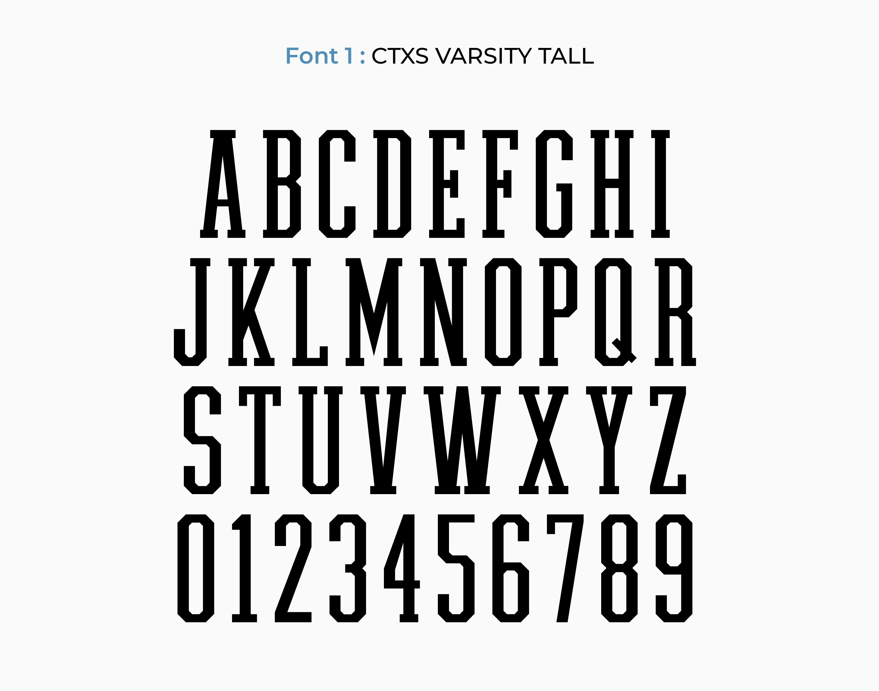 Varsity Fonts Tall TTF SVG College Fonts for Cricut Block Font, Sports ...