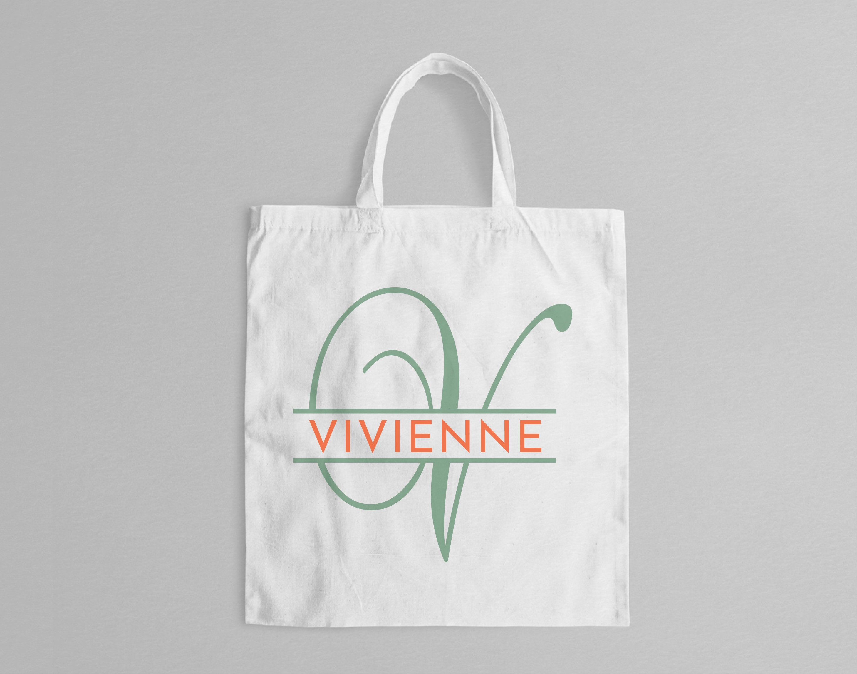 Split Monogram SVG PNG TTF Fancy Font Monogram Font Svg Monogram Name ...